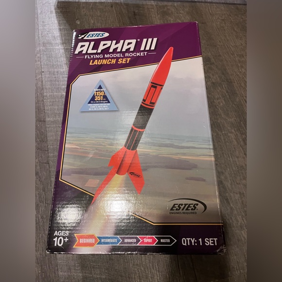 Toys | Estes Alpha Iii Model Rocket Launch Set | Poshmark